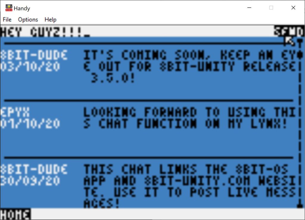 8bit-OS – 8bit-Unity